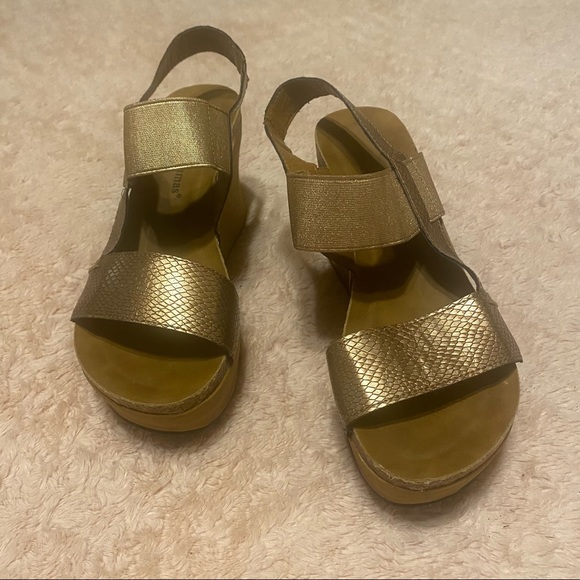 Pierre Dumas | Shoes | Pierre Dumas Wedge Sandals | Poshmark